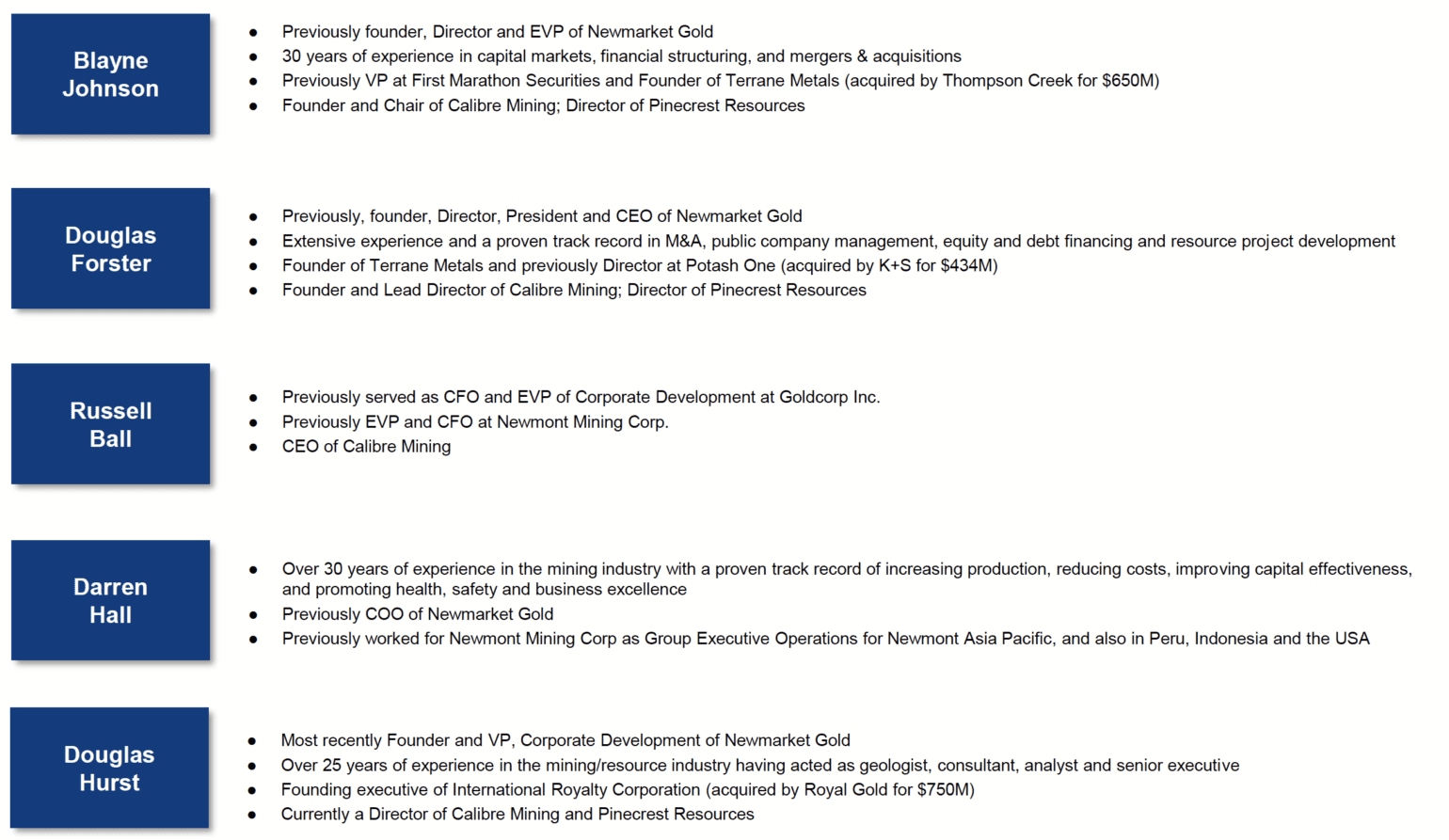 Calibre Mining: The Billion-Dollar Buyout Team is Back - Equedia ...